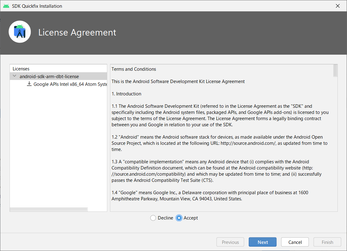 Add the SDK Platform you plan to use here – Fun e-Programming