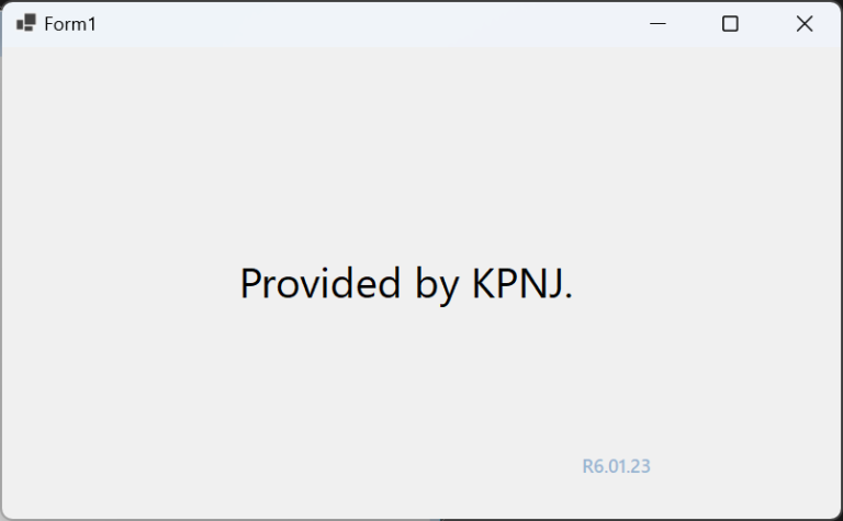 The first desktop app – Fun e-Programming